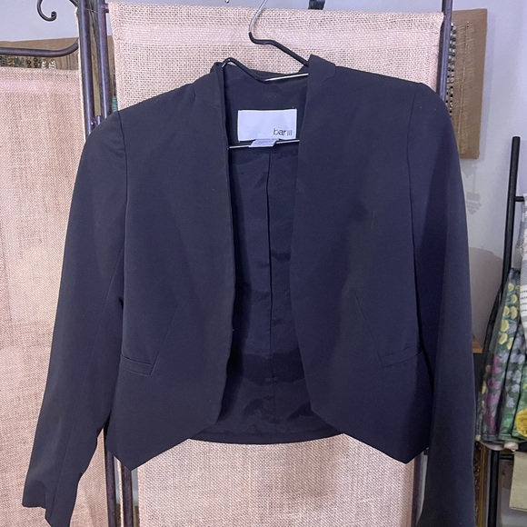 Bar III | Jackets & Coats | 5 Bar Iii Open Tuxedo Black Blazer Size Xs ...